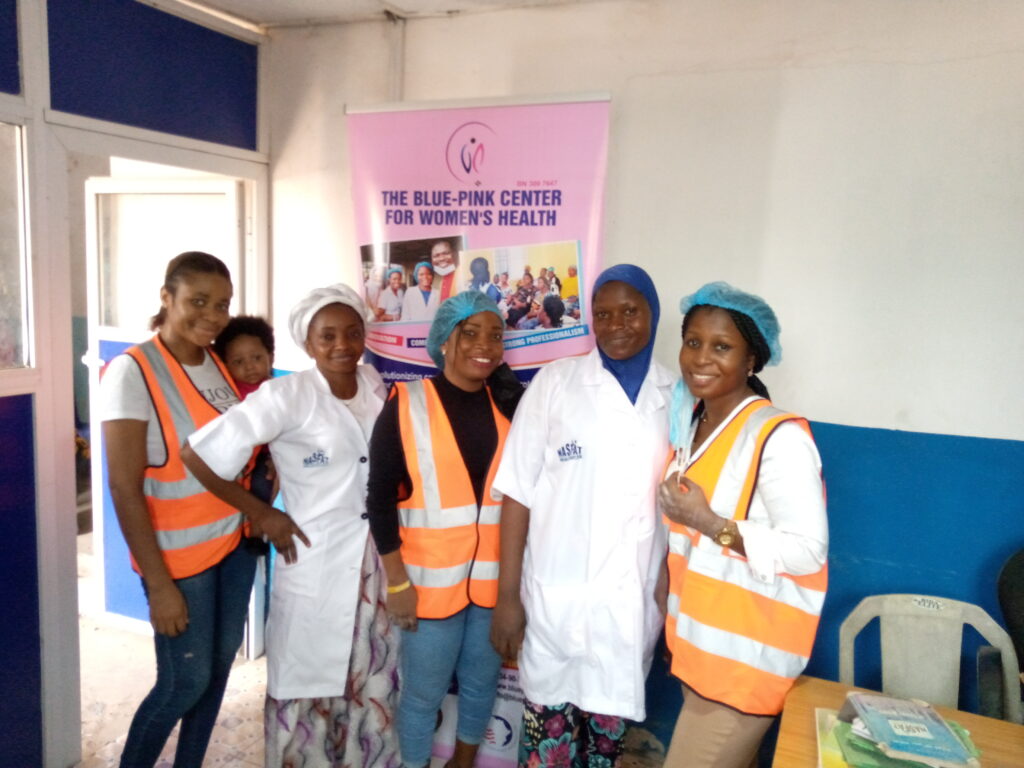 Optimal Health For Women Reach NASFAT Alakuko, Lagos. - Blue Pink Center